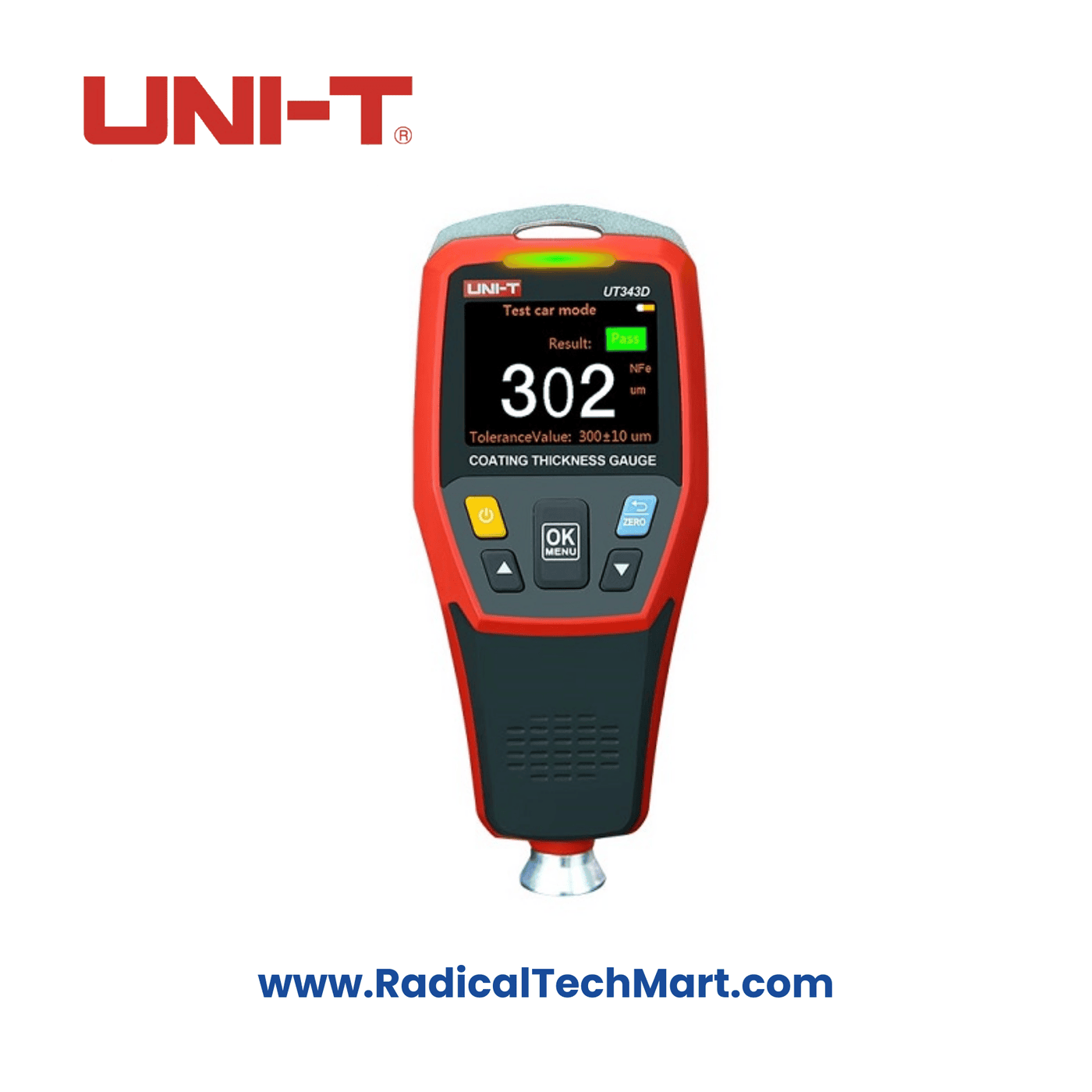 UNI-T UT343D Coating Thickness Gauge | Buy Online