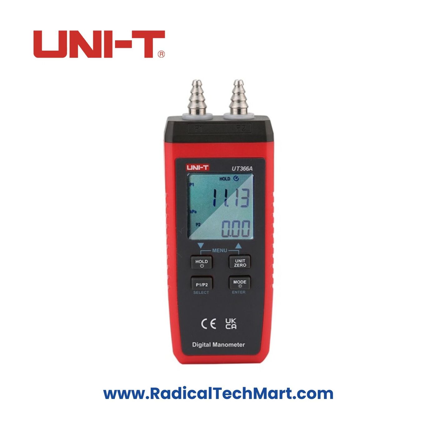 UNI-T UT366A Digital Manometer | Buy Online