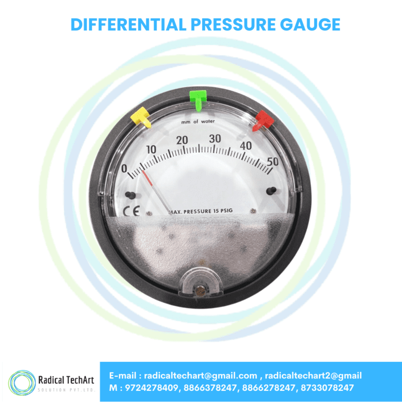 Differential pressure gauge